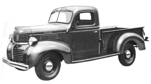 1939-47 2WD Dodge, Plymouth & Fargo Truck Parts – Vintage Power Wagons