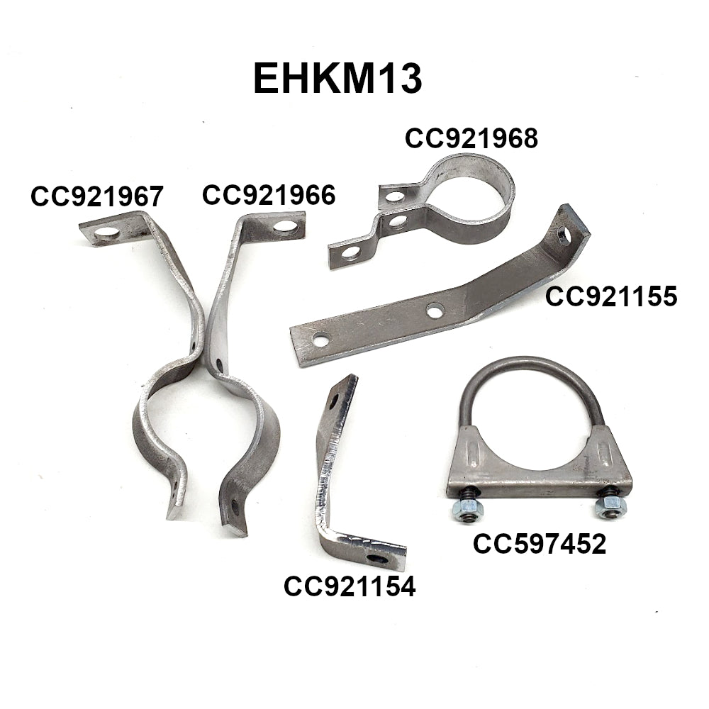New WWII WC 3/4 Ton & 6x6 Exhaust Pipe Bracket Set - EHKM13 – Vintage ...