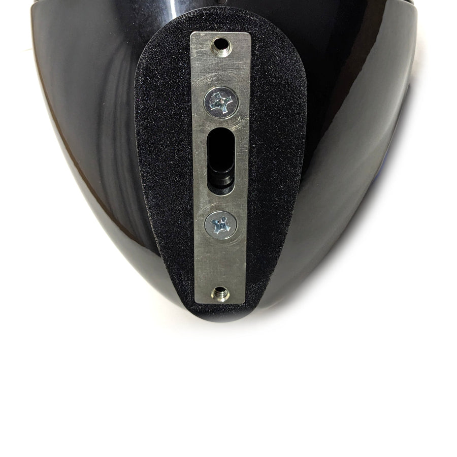 New Flat Fender Power Wagon Headlight & ABS Base Assembly - Black - CC ...