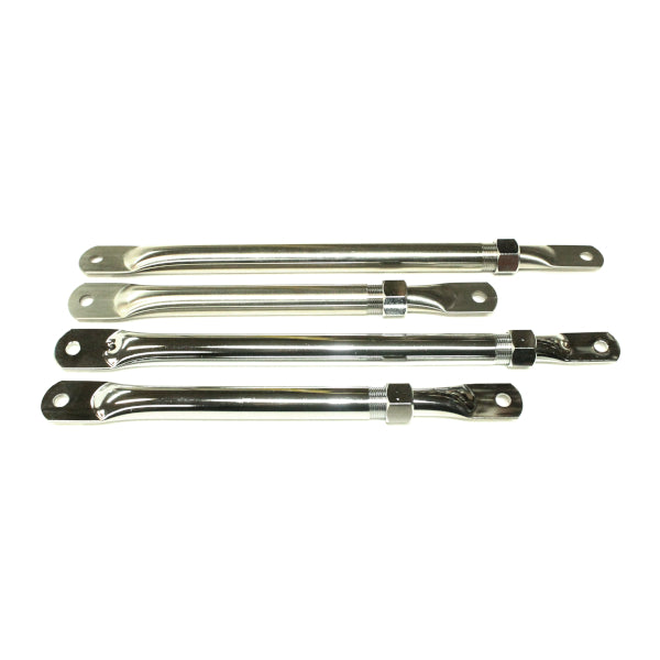 New Outside Extendable Mirror Arms - Chrome & Stainless Steel - 10-14 ...