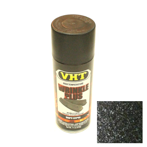 Wrinkle Plus 11 oz Spray Paint Can - Black - WP11SPC – Vintage Power Wagons