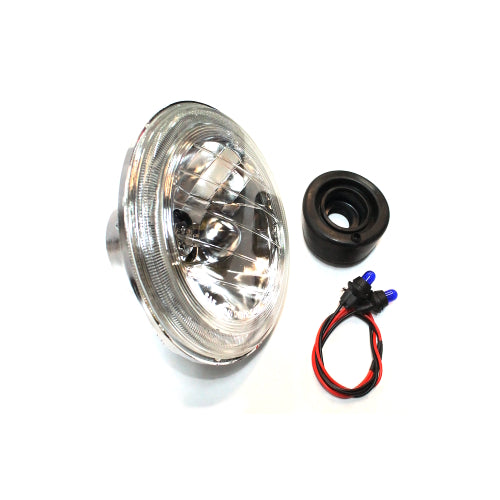 Sold Out - New 7", 12 Volt Blue Halo Ring Halogen Lights Pair - with ...