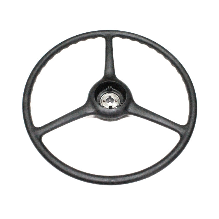 New M37/M43 17” Black Plastic Steering Wheel •25/32” - 7/8” tapered sp ...