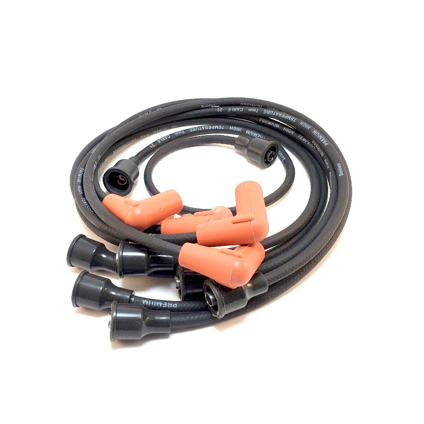 New 218/230 Engine 6 & 12 Volt Spark Plug Cable Set - Carbon Core Wire ...