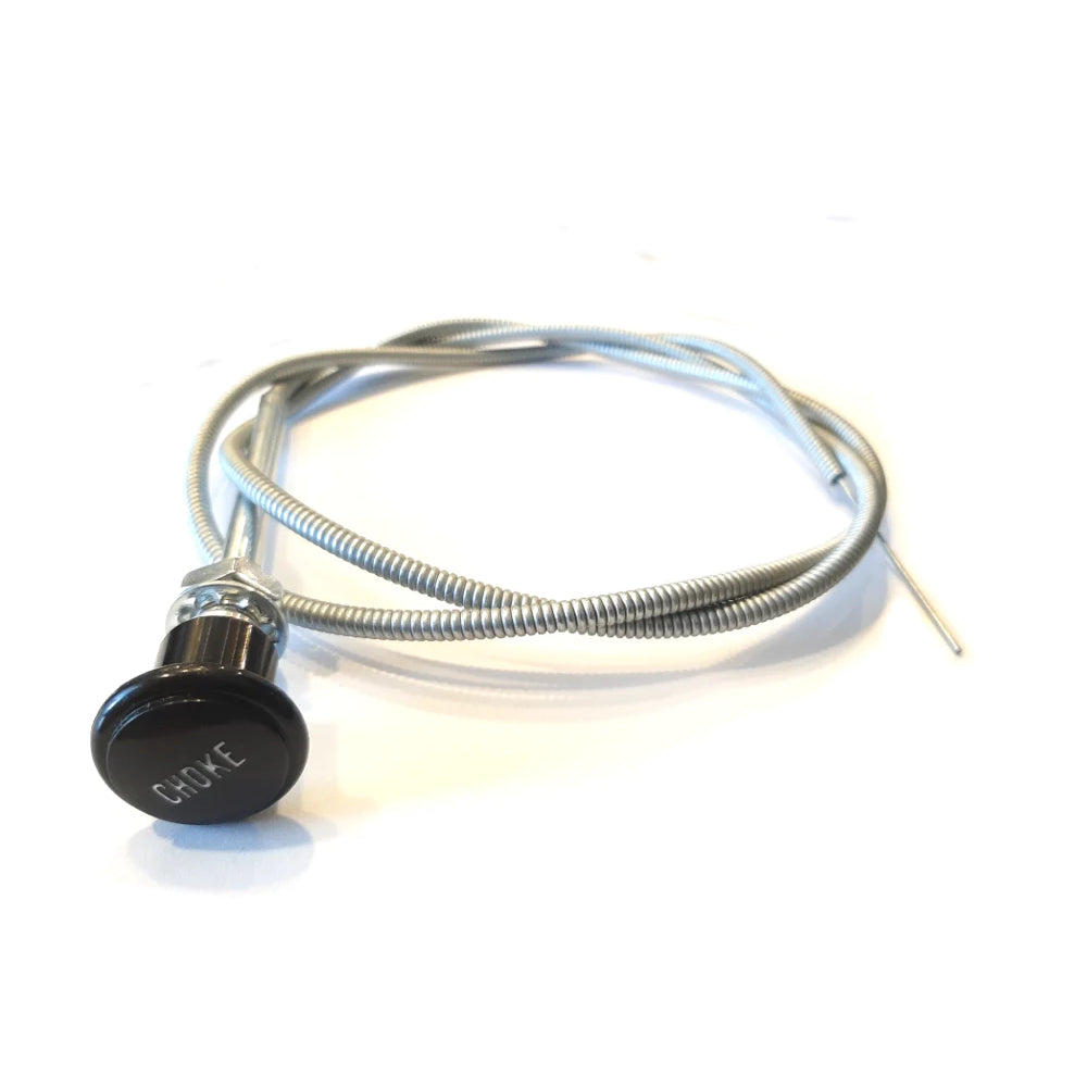 New 47” Black Knob Choke Cable Assembly - CC919905-B – Vintage Power Wagons