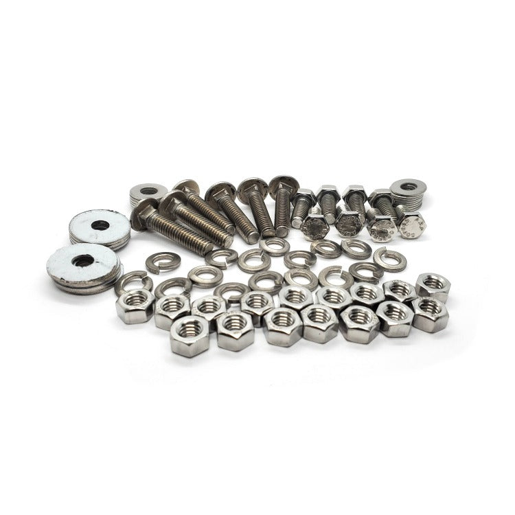 New Flat Fender Power Wagon Front Bed Panel Bolt Kit - Zinc Plated - F ...