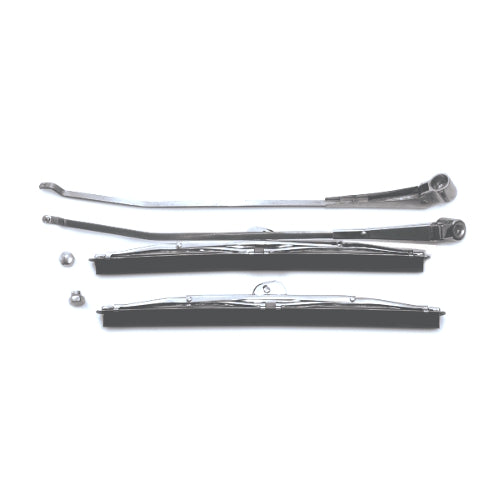 New Closed Cab Heavy Duty Windshield Wiper Arm, Blade & Nut Set - WABS ...